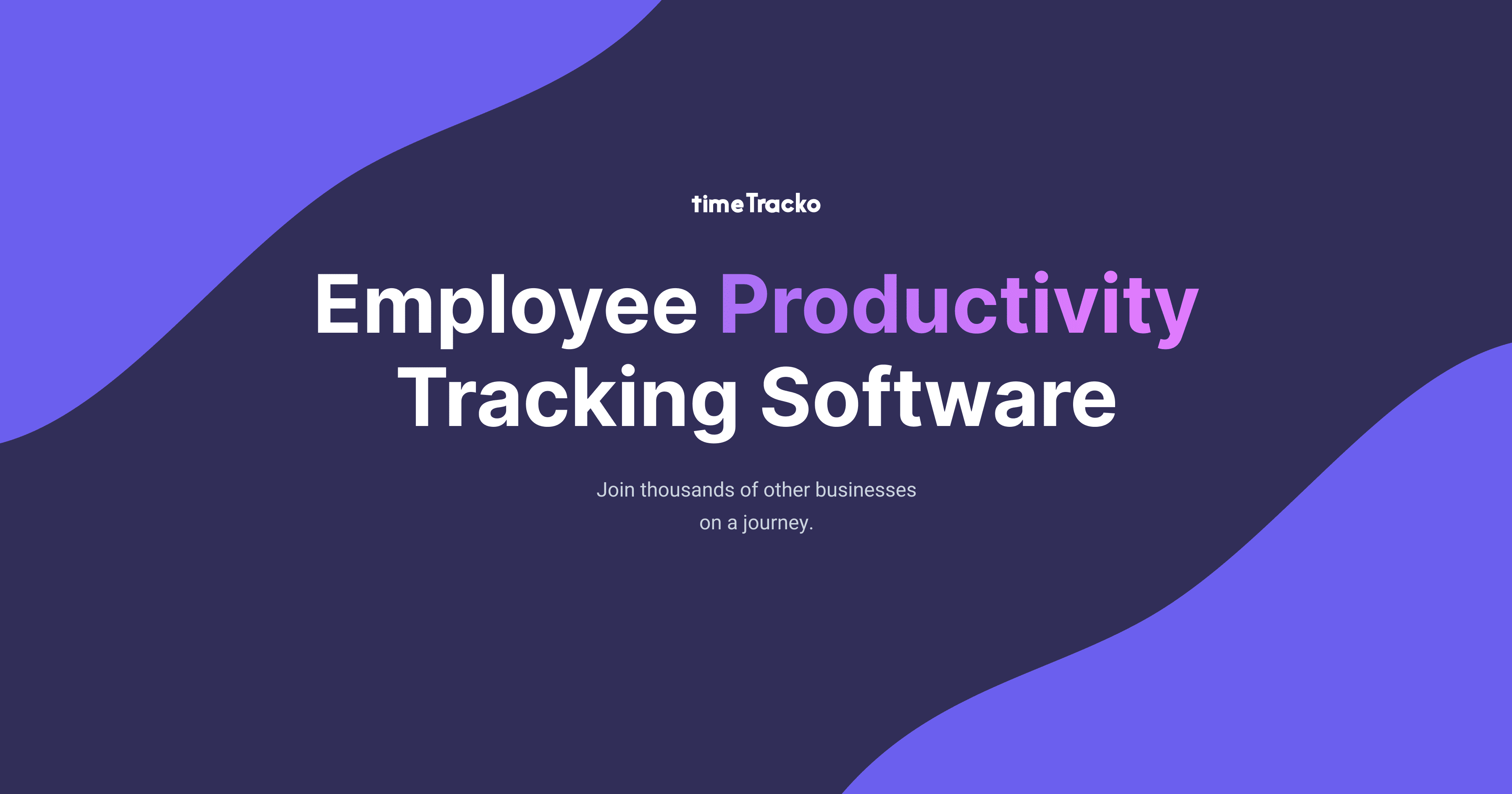 timeTracko | Employee Productivity Tracking Software - timeTracko